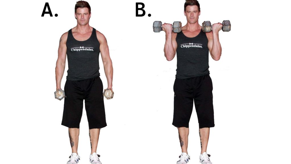 Biceps Workout - Supinated Wrist Curl With Dumbbell — AAFS